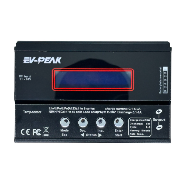 Charger - C1/EV650 Balance charger - EV Peak